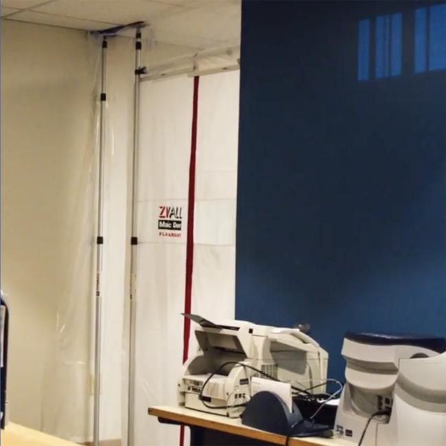 COVID – Reopening with ZipWall® - ZipWall Dust Barrier System