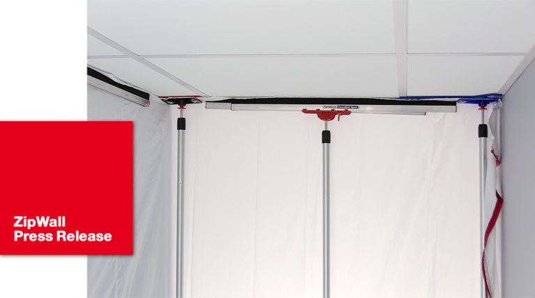 New ZipWall® Product Offers Dust Control for Narrow Spaces - ZipWall ...