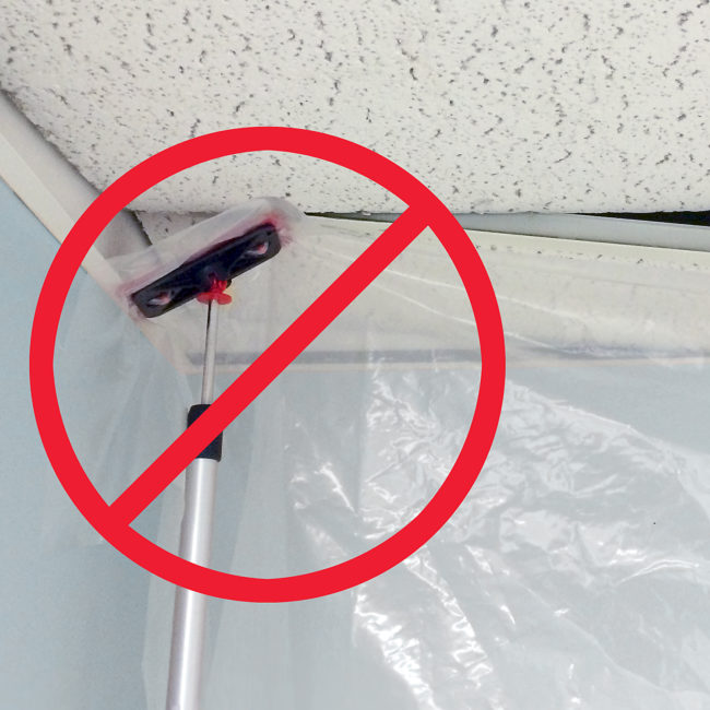 Edge™ Head & Non-Skid Plate - ZipWall Dust Barrier System