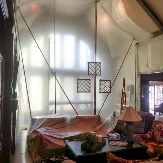 Residential Remodeling - ZipWall Dust Barrier System