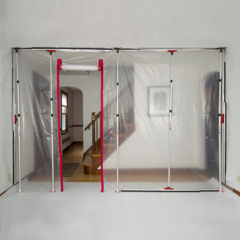ZipWall® Dust Barrier Toolkit - ZipWall Dust Barrier System