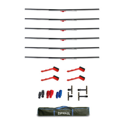 ZipWall® Span™ Kit - ZipWall Dust Barrier System