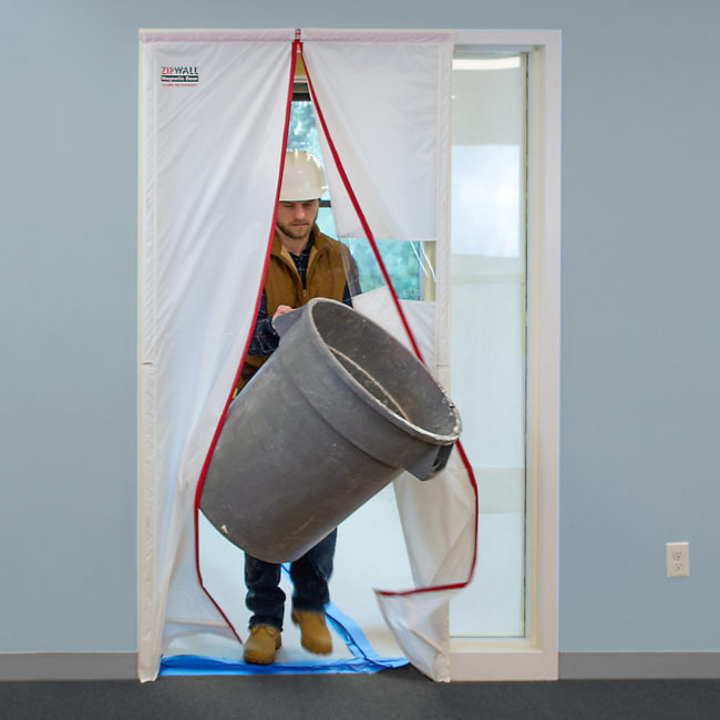 ZipWall® Steel Frame Magnetic Door™ Kit 3070 - ZipWall Dust Barrier System