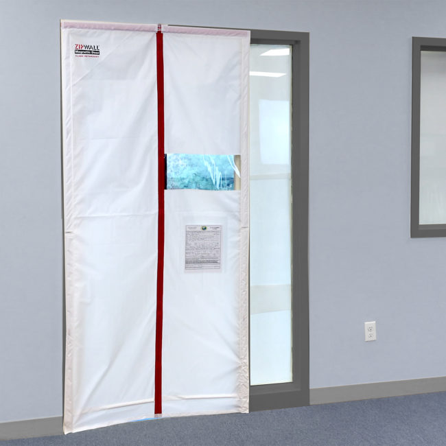 ZipWall® Steel Frame Magnetic Door™ Kit 3070 - ZipWall Dust Barrier System