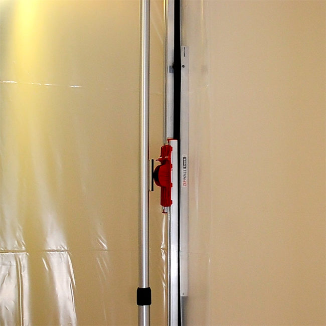ZipWall® Track – 2 Pack - ZipWall Dust Barrier System