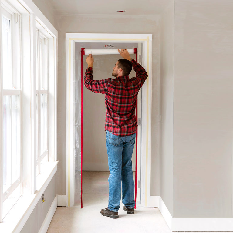 ZipDoor® Standard Door Kit - ZipWall Dust Barrier System