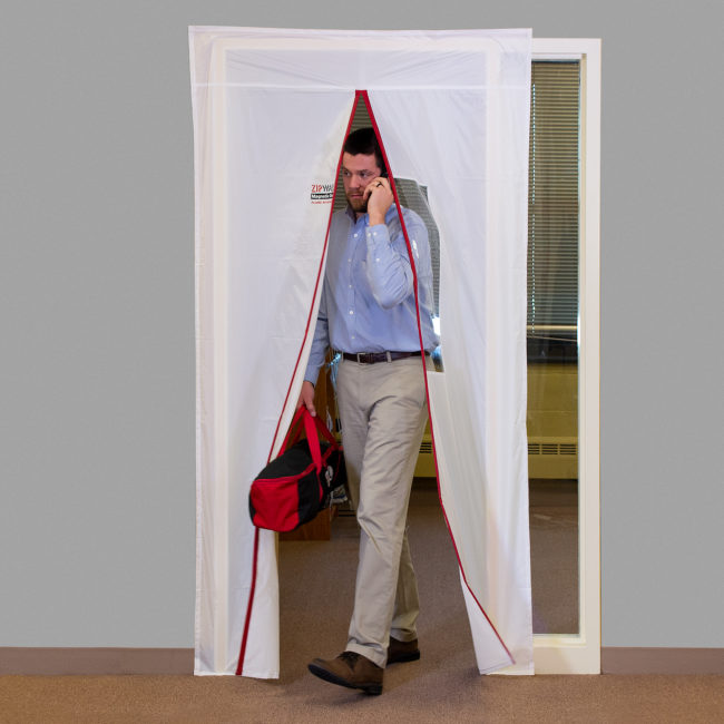ZipDoor® Magnetic Door Kit - ZipWall Dust Barrier System
