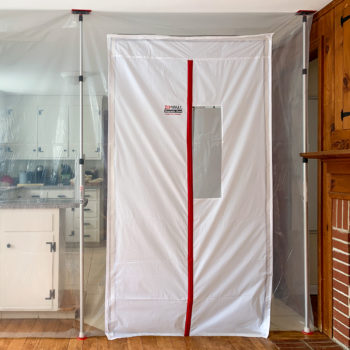 ZipDoor® Magnetic Door Kit - ZipWall Dust Barrier System