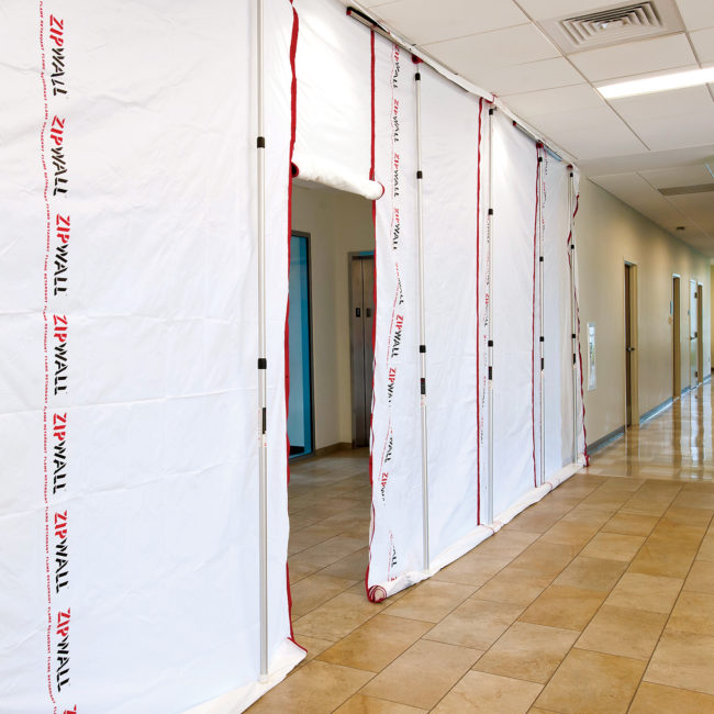 ZipFast™ 2.5' Panel - ZipWall Dust Barrier System