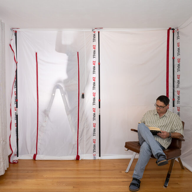 ZipSheet™ Reusable Barrier - ZipWall Dust Barrier System